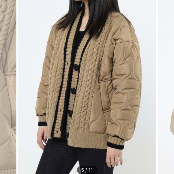Commense | Jackets & Coats | Nwt Commense Braided Quilted Winter ...